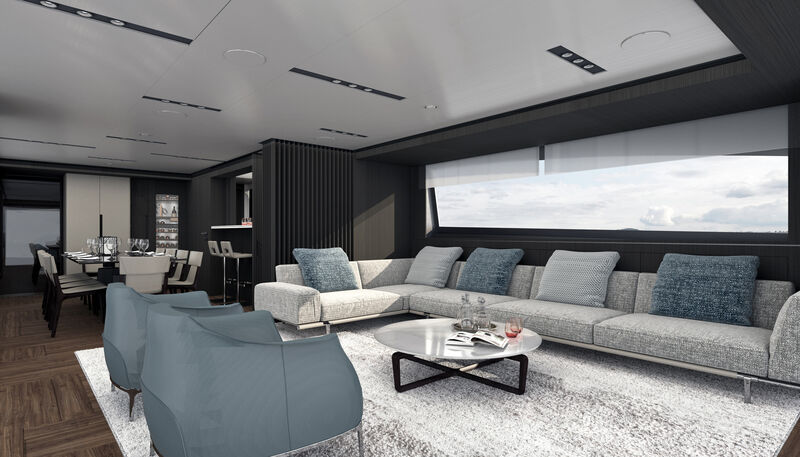 New details unveiled for 35m Pershing GTX116 yacht | SYT