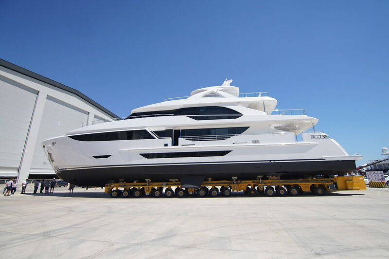 Photo: Hargrave E116 yacht launch | SuperYacht Times