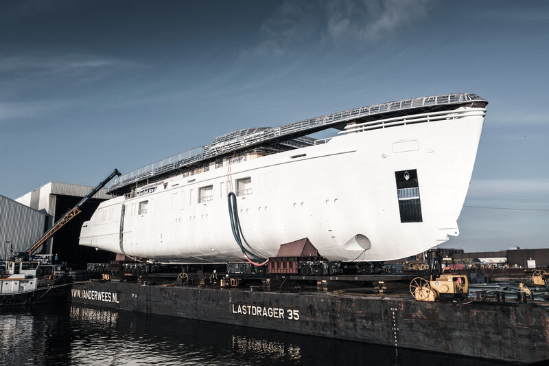 Feadship launches hull of 65m superyacht Aalsmeer | SYT