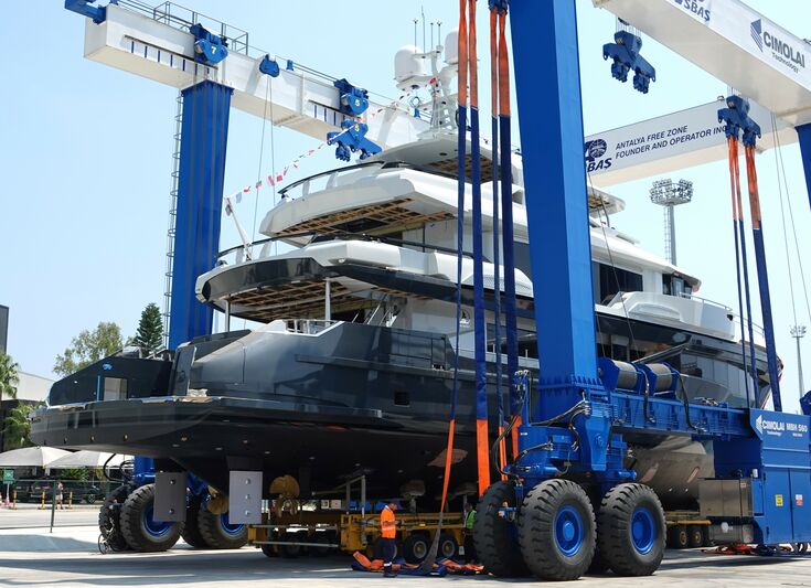 Photo: Infinity Nine yacht launch | SuperYacht Times