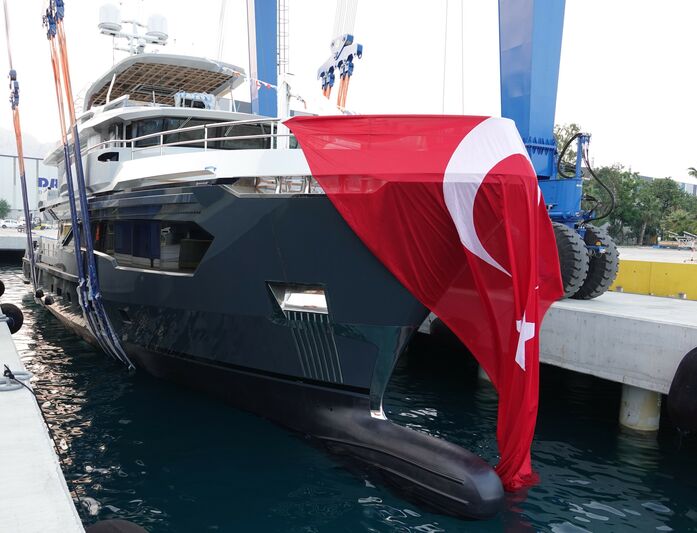 Photo: Infinity Nine yacht launch | SuperYacht Times