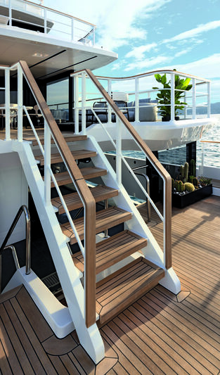 Photo: Goga yacht deck | SuperYacht Times
