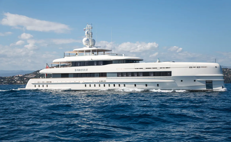 Heesen 50m superyacht Sibelle for sale | SuperYacht Times