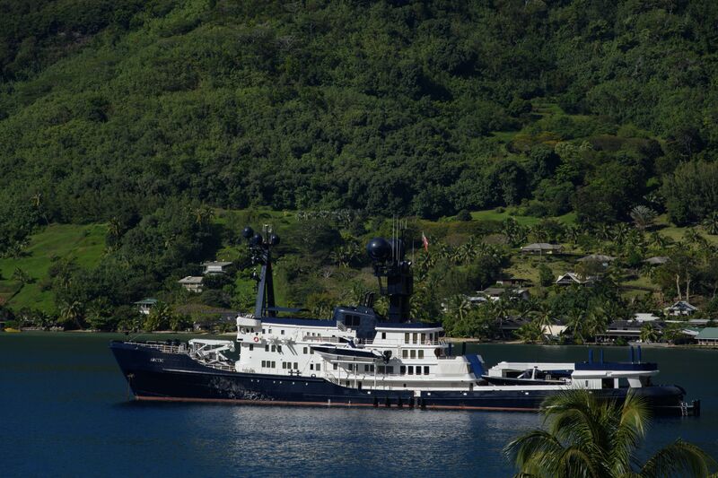 explorer yacht Arctic P in French Polynesia | SYT