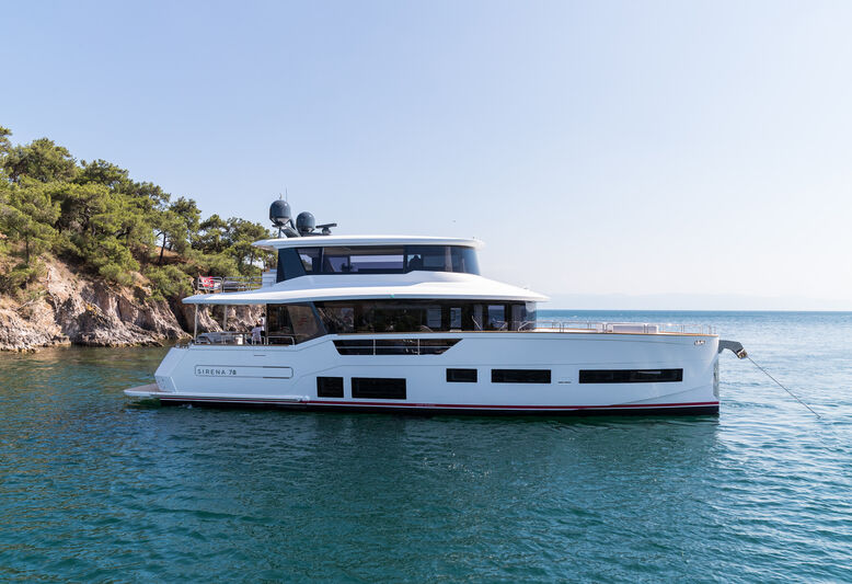 Sirena Yachts unveils the 25m motor yacht Sirena 78 | SYT