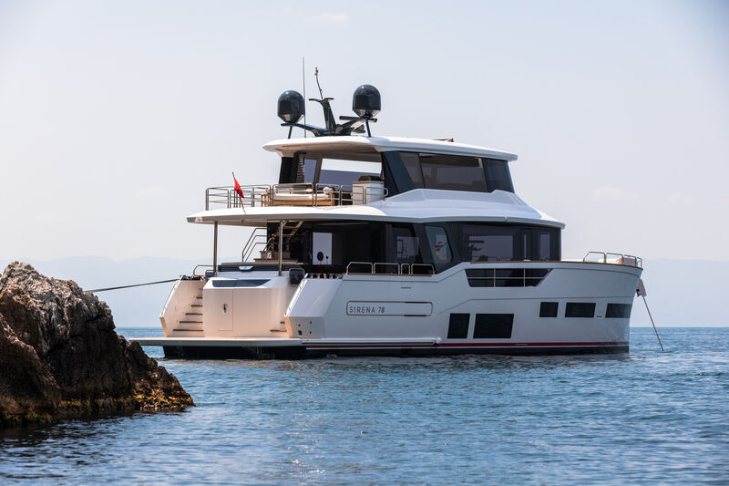 Sirena Yachts unveils the 25m motor yacht Sirena 78 | SYT