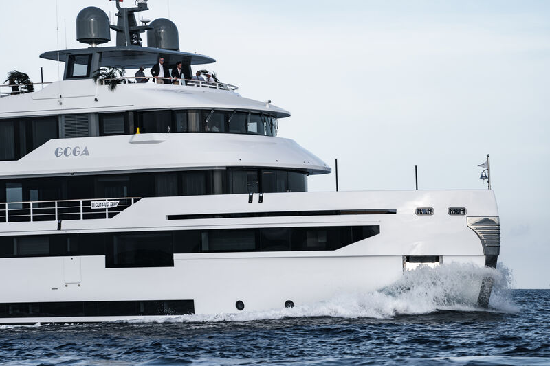 Photo: Goga yacht cruising | SuperYacht Times
