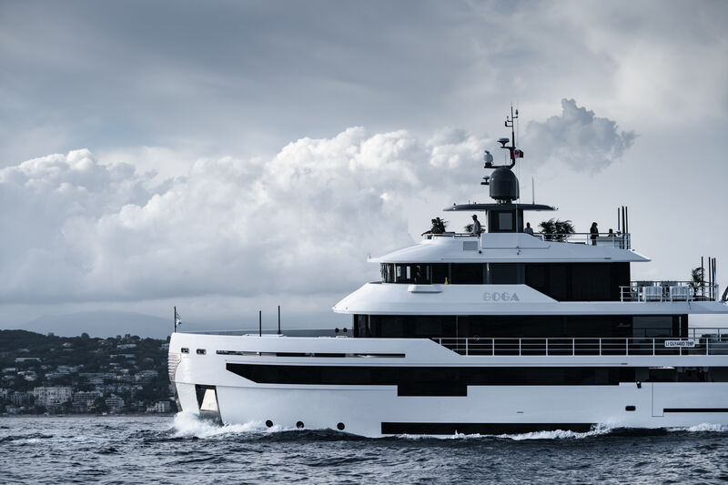 Photo: Goga yacht cruising | SuperYacht Times