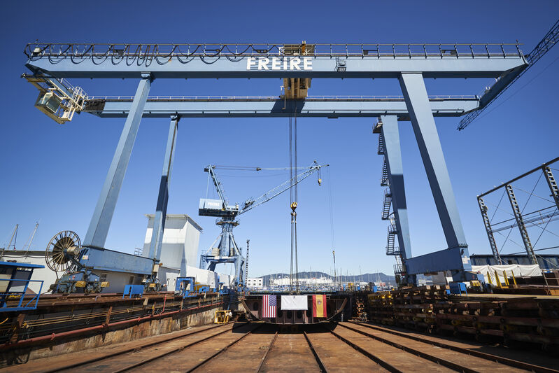 Freire Shipyard lays keel of new superyacht | SYT