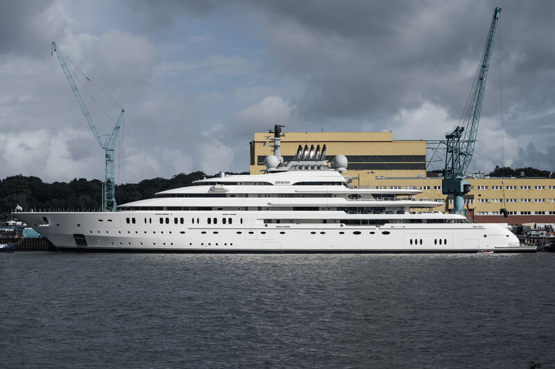 Superyacht Opera launched at Lürssen | SuperYacht Times