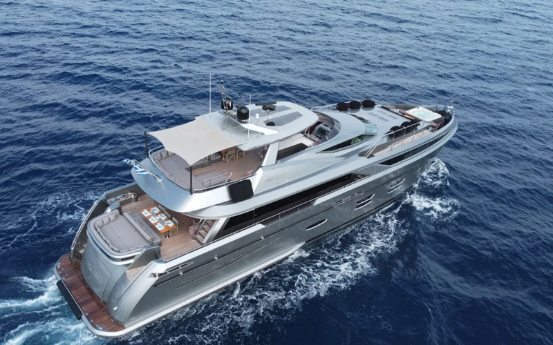 35m Logos Marine motor yacht Funky Choice has joined the market