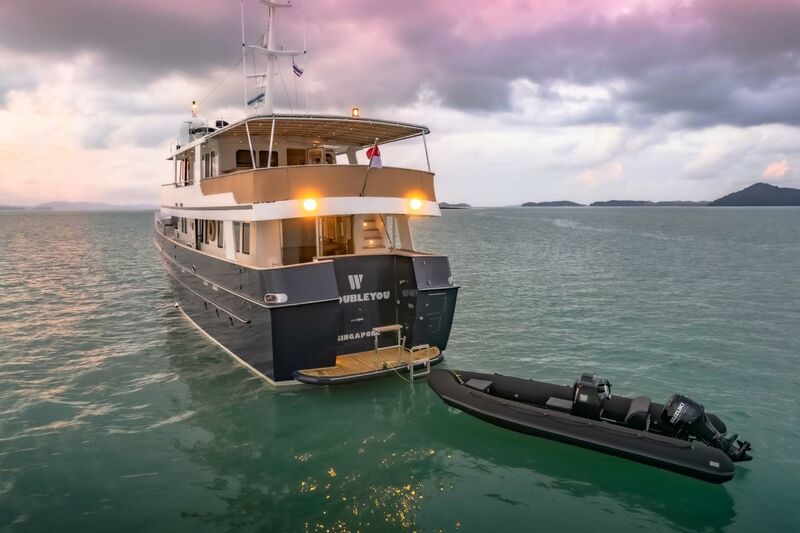 27m Cheoy Lee yacht DoubleYou for sale | SuperYacht Times