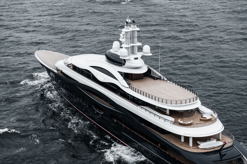 118m Feadship 1010 yacht sea trials | SuperYacht Times