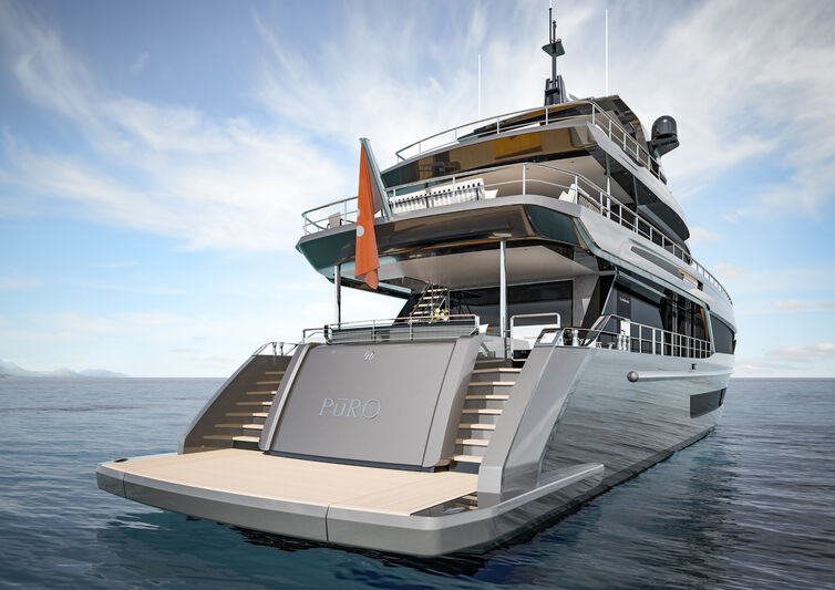 In-build 35m Ocean Alexander 35 Puro yacht unveiled | SYT