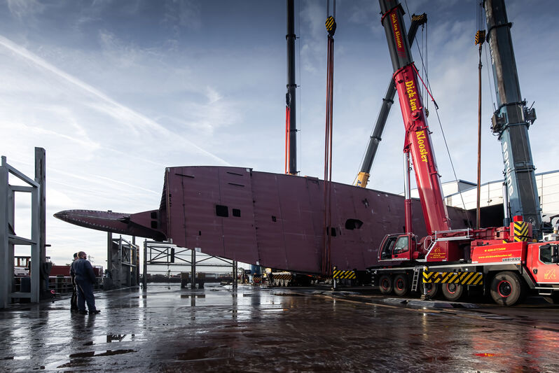 Heesen turns hull of 55m Project Serena superyacht | SYT