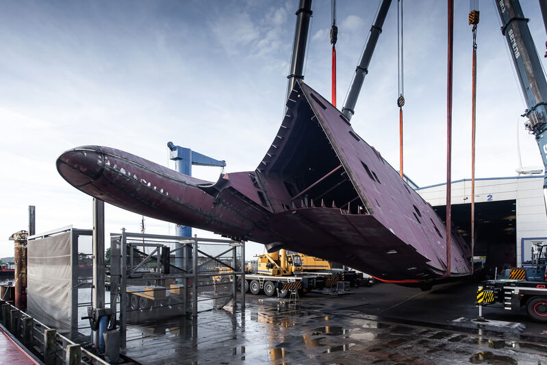 Heesen turns hull of 55m Project Serena superyacht | SYT