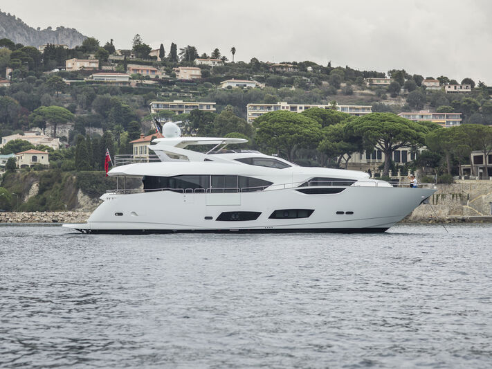 28m custom Sunseeker 95 yacht launched | SuperYacht Times