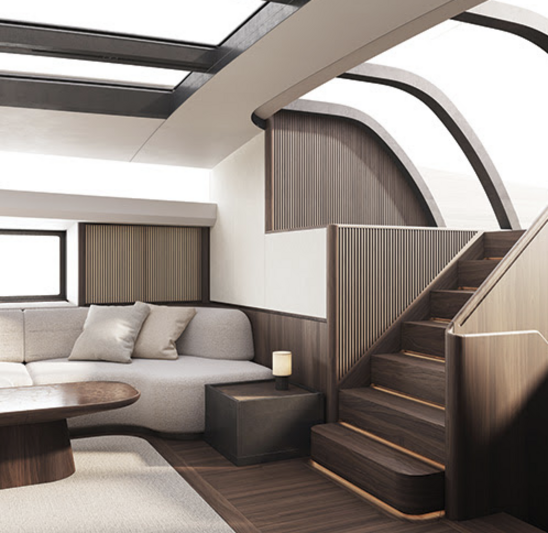 34m Baltic 110 Custom sailing yacht enters final phase of construction