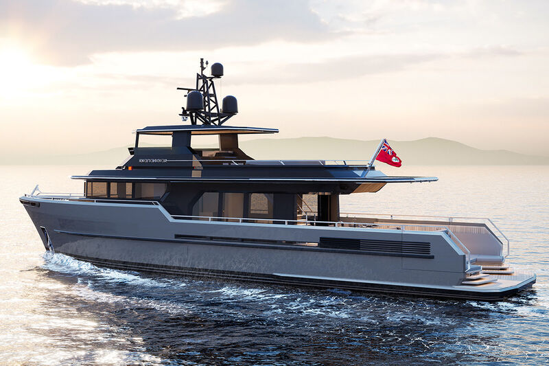 Vripack’s new 30m motor yacht concept Defender | SYT
