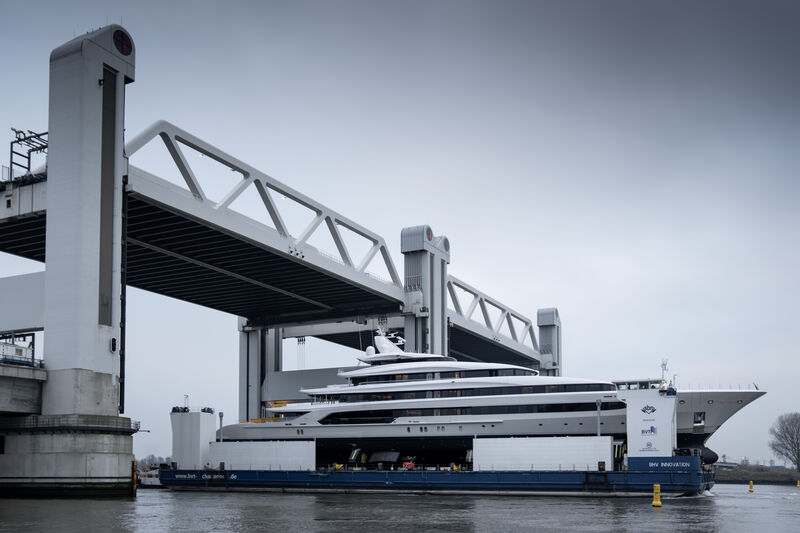 105m Oceanco superyacht H launched | SuperYacht Times