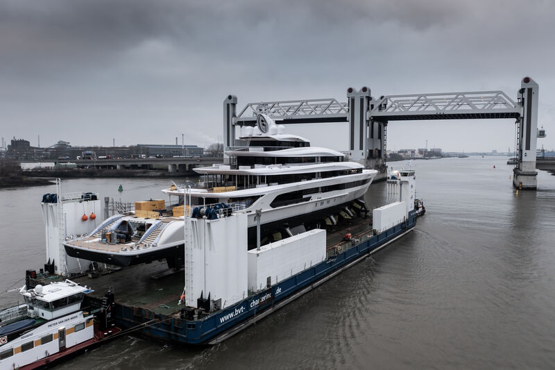 105m Oceanco superyacht H launched | SuperYacht Times