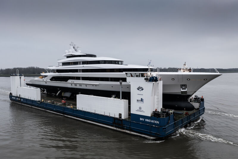 105m Oceanco superyacht H launched | SuperYacht Times