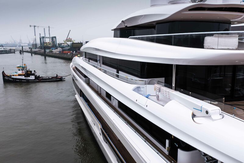 105m Oceanco superyacht H launched | SuperYacht Times