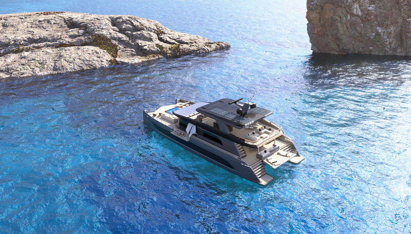 First 31m VisionF flagship catamaran sold with 2025 delivery