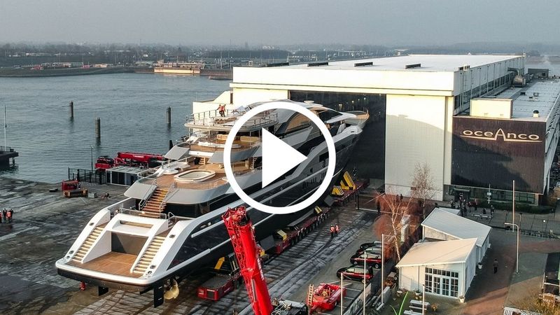 Video: 90m Oceanco superyacht project Shark revealed | SYT
