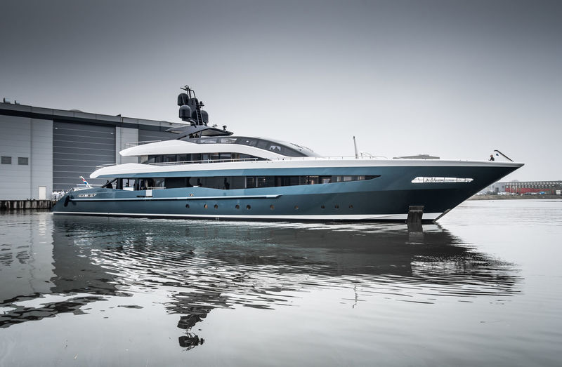 Heesen launches 51m Harrison Eidsgaard designed yacht Irisha