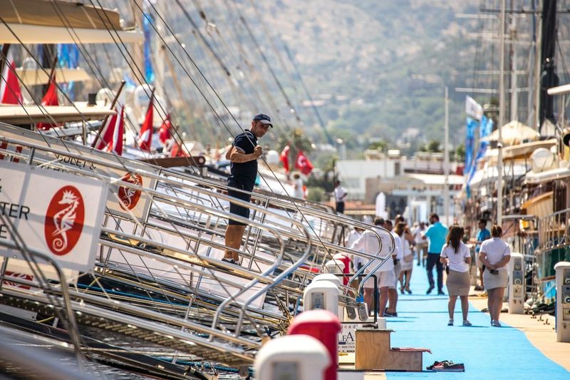 In Pictures: Day 2 at TYBA Yacht Charter Show in Bodrum