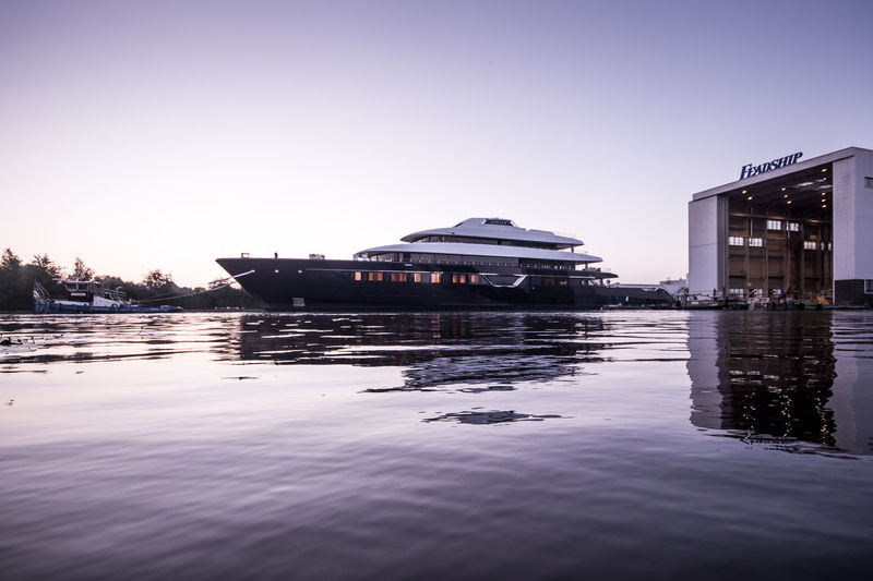 Feadship launches 87m superyacht Lonian | SuperYacht Times