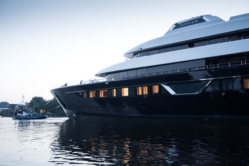 Feadship launches 87m superyacht Lonian | SuperYacht Times