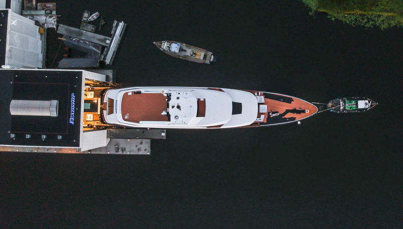 Feadship launches 87m superyacht Lonian | SuperYacht Times