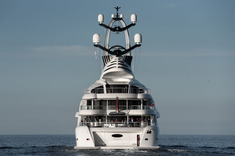 Exclusive: 110m Feadship superyacht Anna at sea | SYT