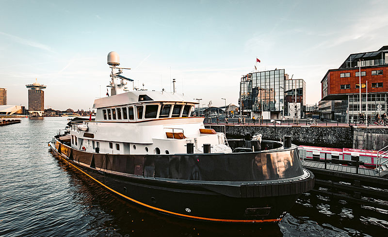 In Pictures: The explorer yacht Noorderzon in Amsterdam