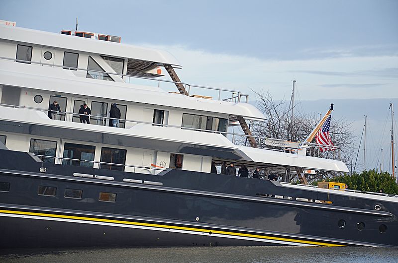 Photo: Scout yacht at Hakvoort shipyard | SuperYacht Times