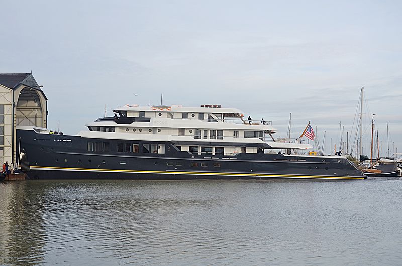 Photo: Scout yacht at Hakvoort shipyard | SuperYacht Times