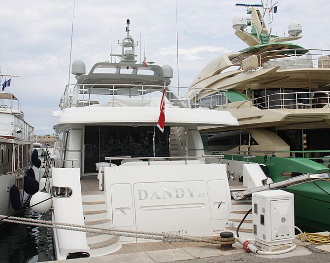 Photo: Dandy six yacht in Antibes | SuperYacht Times