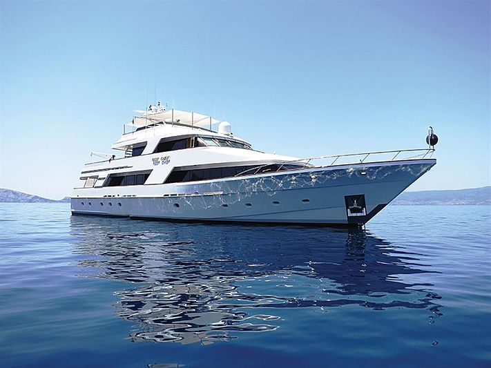 37m Lloyds Ships yacht Reef Chief sold, renamed and entering major refit