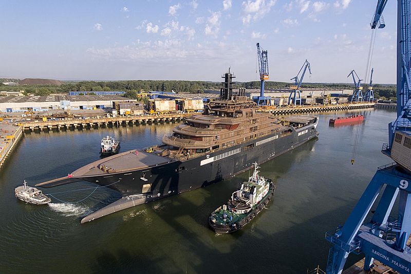 World's largest superyacht launched: The 183m REV Ocean