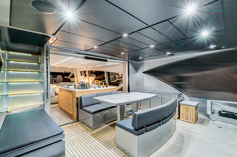 Photo: Doris yacht aft deck | SuperYacht Times